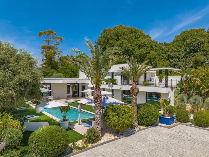 Villa Azura - Luxe, Calme & Piscine 4 Chambres - Mouans-Sartoux