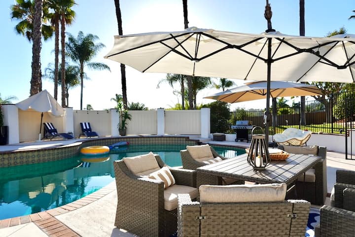 Luxury Mediterranean Pool Retreat - San Marcos, CA