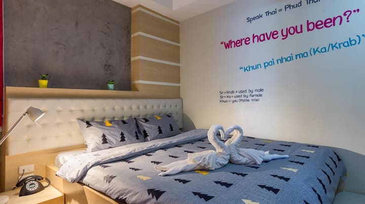 Small Shell/king Bedroom/window No View/near Beach - Patong Beach