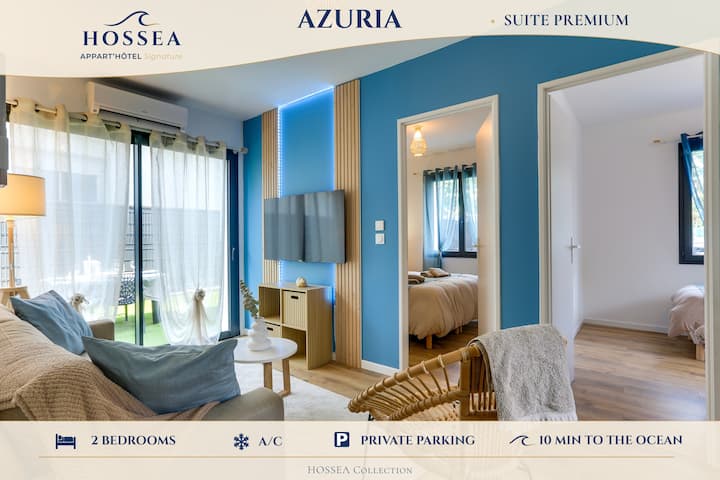 Hossea_azuria Jardin Privé 2 Chambres - Tosse