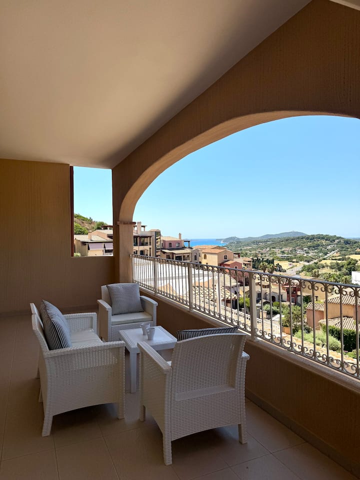 Casa Almaré Blu Con Terrazza E Vista Mare - Villasimius