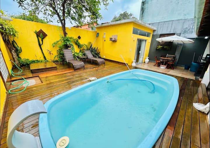Casa Com Piscina E Churrasqueira Em Cabo Frio - Cabo Frio