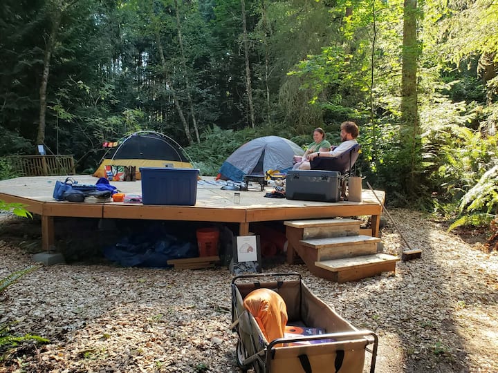 Tent Platform - Bainbridge Island, WA