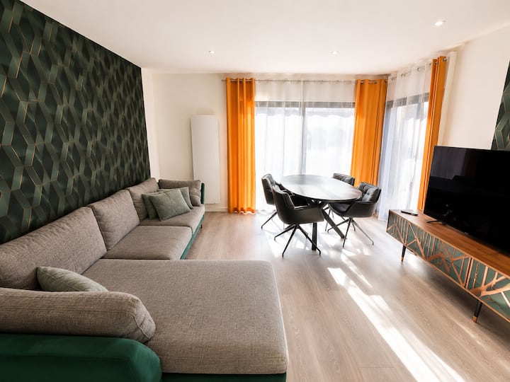 ÉLegant 2 Chambres Calme - Métro 7 à 5 Min - Aubervilliers