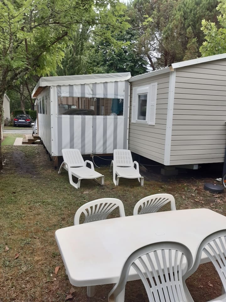 Mobilhome 6 Personnes Climatisé - Parentis-en-Born