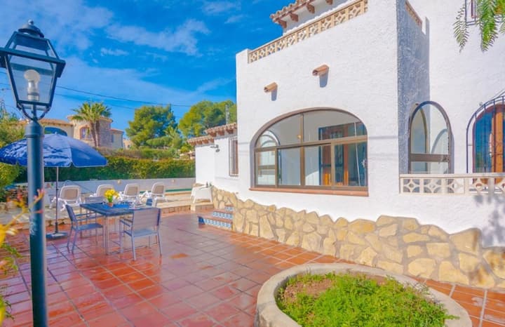 Schöne Villa Mit Privatem Pool, Meerblick, Garten - Costa Blanca