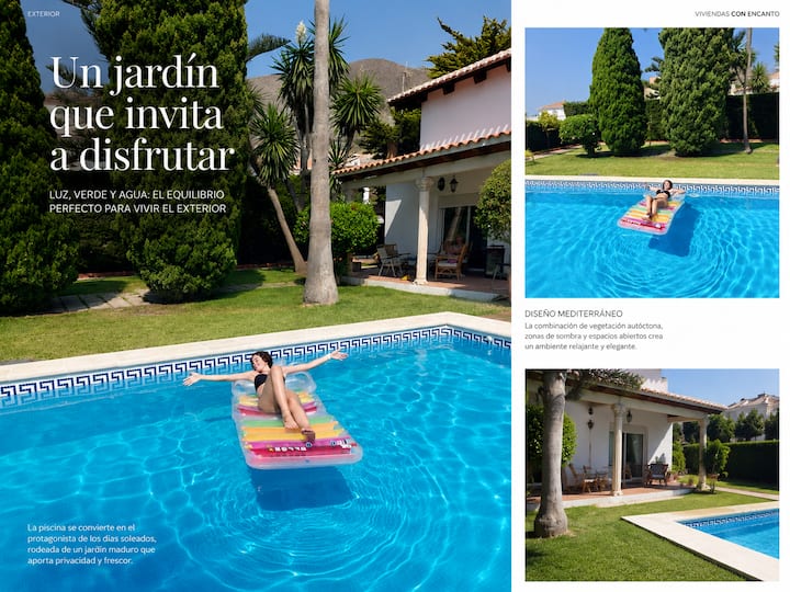 Villa Hermosa, Oasis Privado Junto Al Mar - Costa Tropical