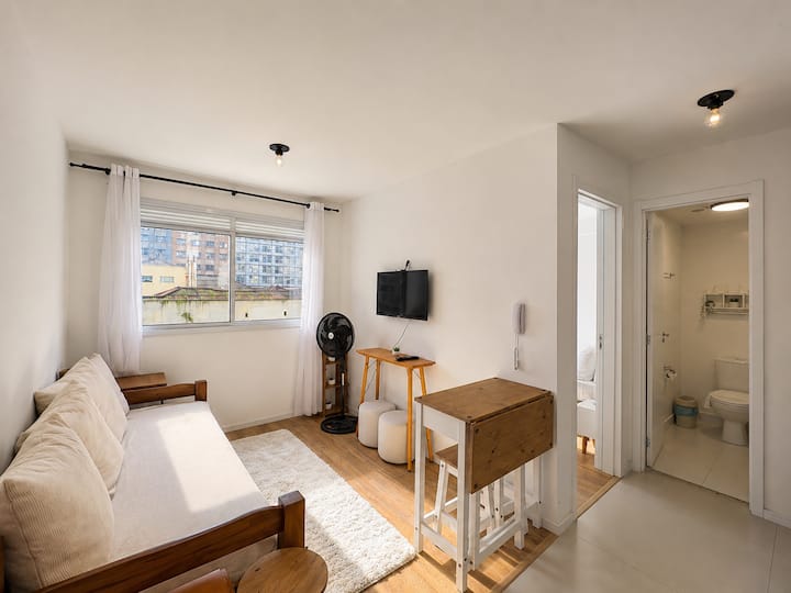 808 - Lindo Apartamento Para 4 Pessoas No Centro - Sao Paulo