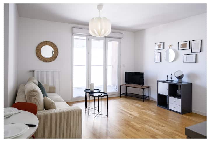 Cosy 3p Proche Paris, Calme & Lumineux, Terrasse - Romainville