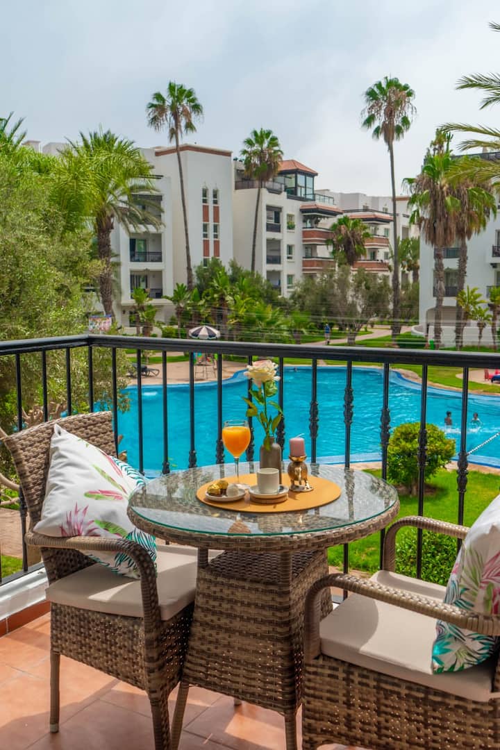 Appartement Luxe Marina Agadir | Piscine - Agadir