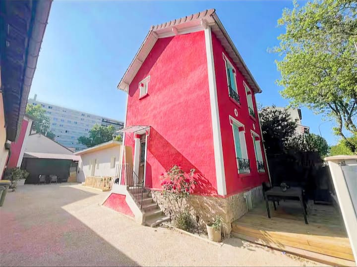 Domaine 38 Pers : 3 Maisons - 5mn Rer B - Terrasse - Meudon