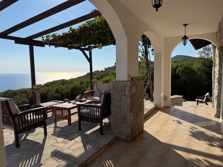 Adriatic Palm Vista | Sea View & Sunset Terrace - Montenegro