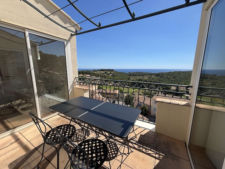 Appartement Vue Mer - 6 Pers. - La Cadière-d'Azur