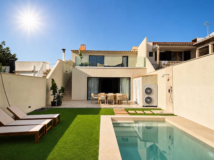 Villa De Lujo A Estrenar · A 200 M De La Playa - Palma