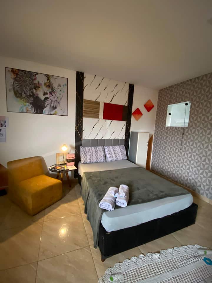 Kitnete 12 Completa Em Santo André Central - 