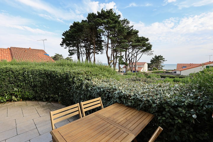 Maison Vue Sur Mer Avec Accès Plage - Pornic