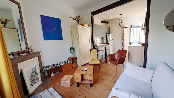 Appartement Cosy Et Calme - Gare à Pieds - Nantes