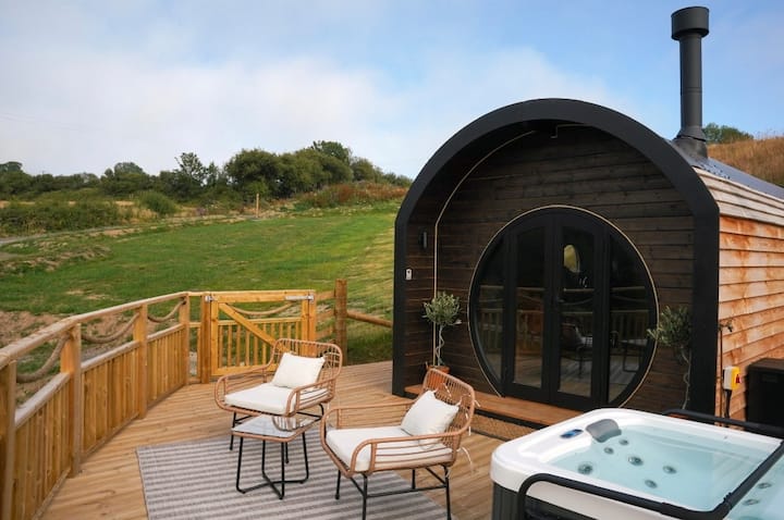 Ty Nansi - Brand New Luxury Sea View Glamping Pod - Aberporth