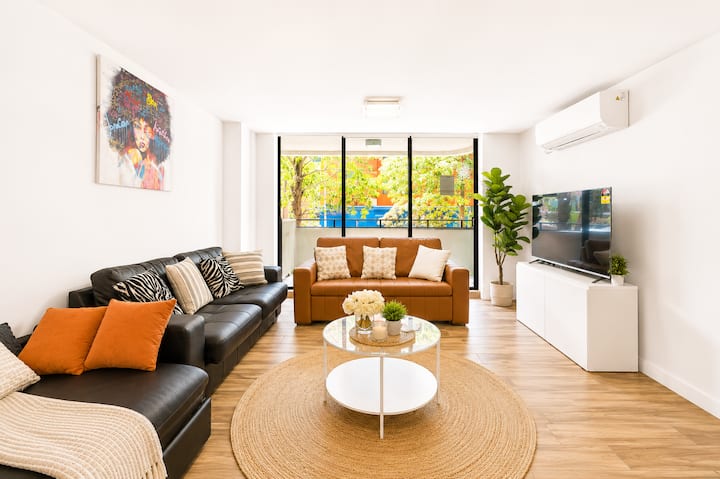 Spacious 3br Apt W Parking Near Icc&darlingharbour - Manly