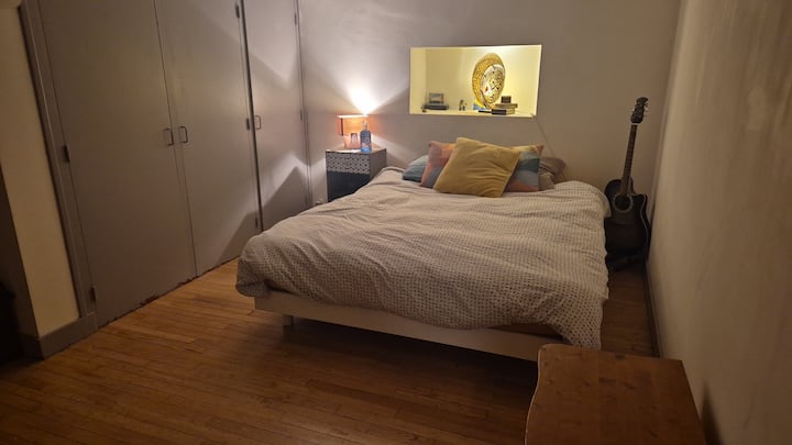 Chambre Avec Lit Très Confortable King Size - Arradon