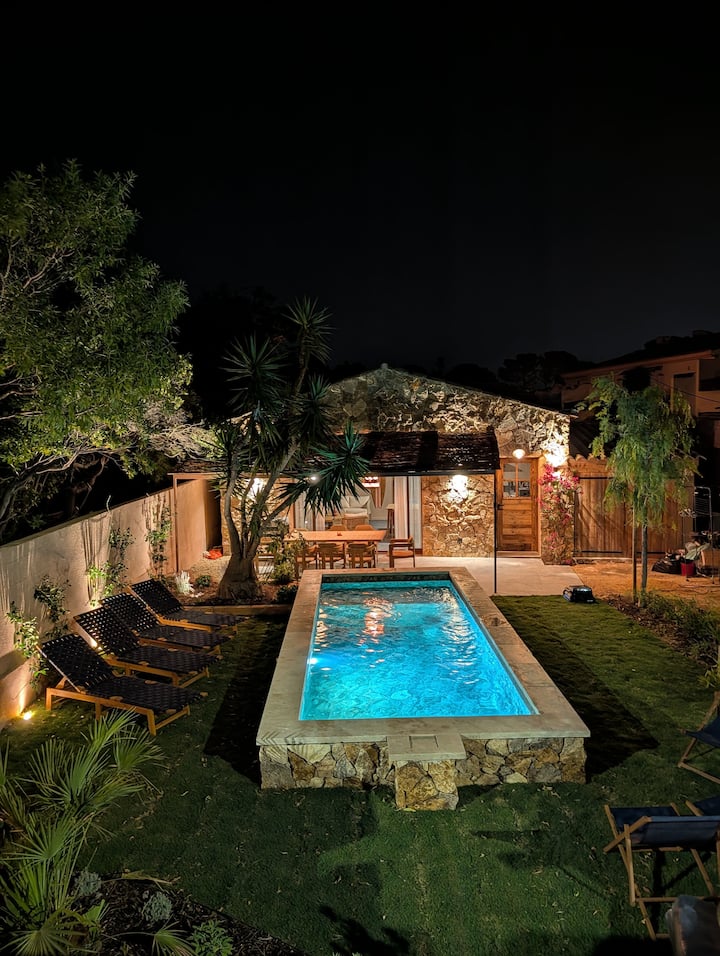 Villa Mezzanotte 80m De La Plage-piscine-parking - Sanary-sur-Mer