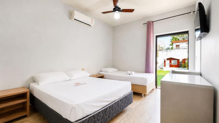 Double Room With Air Conditioning On The Seafront - Belo Horizonte