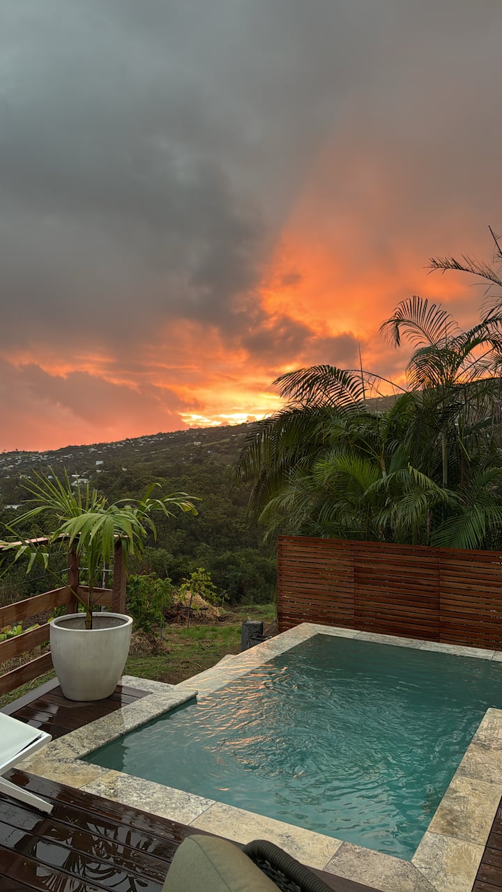 Le Loumahlodge / Maison Créole + Piscine Chauffée - La Réunion