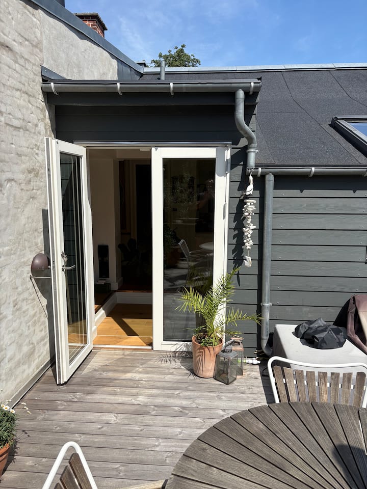 Skøn Lejlighed, Med Stor Tagterrasse. - Copenaghen