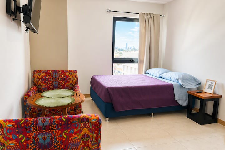 Depa 2 Hab En Centro Gdl | Rooftop Gym Y Coworking - Guadalajara, Mexico