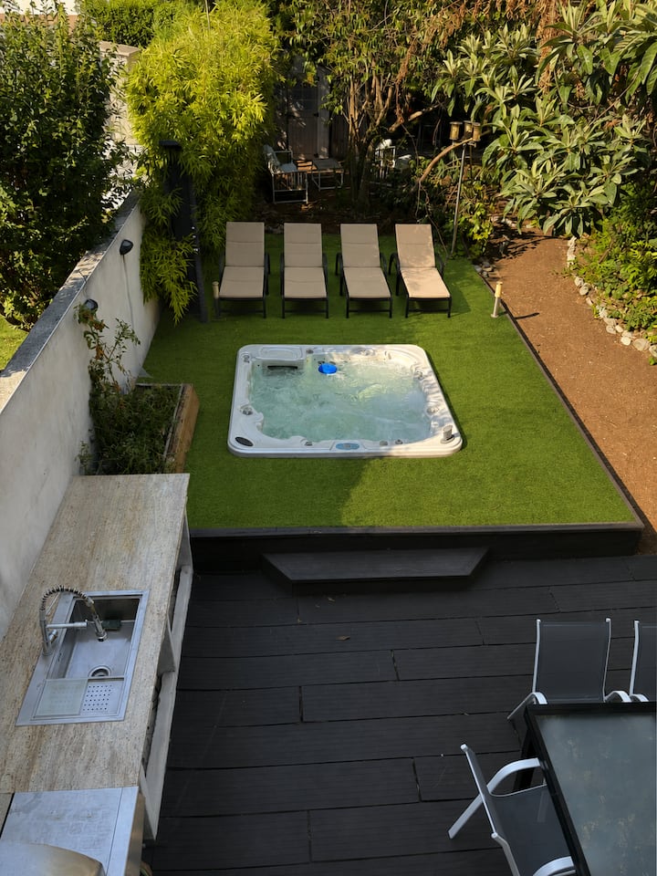 Villa 4 à 6 Pers. Jacuzzi Billard 10 Mins Plage - Montpellier