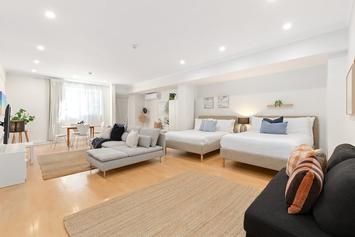 Manly Central Studio/ Spacious Retreat 2 Q Beds - Sydney