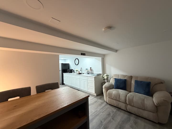 Modern Basement Apartment With Private Entrance - Norwalk, CT