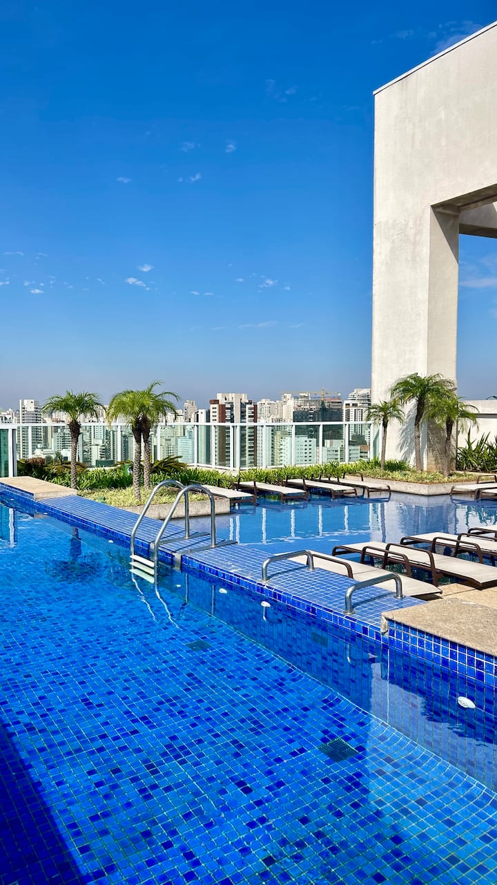 Brooklin Flat Cityview + Parking Near Congonhas - São Paulo