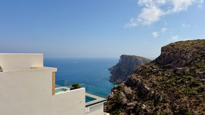 Maison De Deux Chambres - Vue Mer Et Montagne. - Moraira