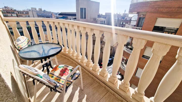 Bright&warm Apartment, Panoramic View, 900 M Beach - Torrevieja