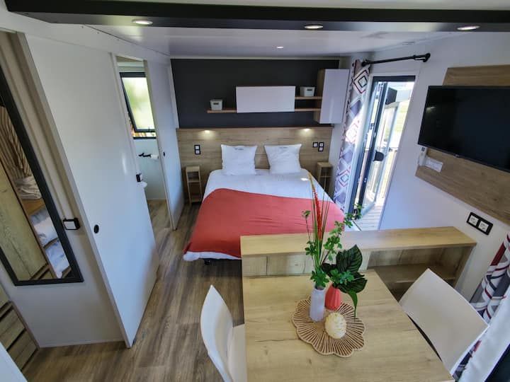 Studio Premium Climatisé (Mobil Home) - Le Porge
