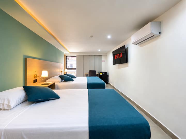 La 70 | Queen Bed | Wifi | A/c | Smart Tv | 1 - Medellín