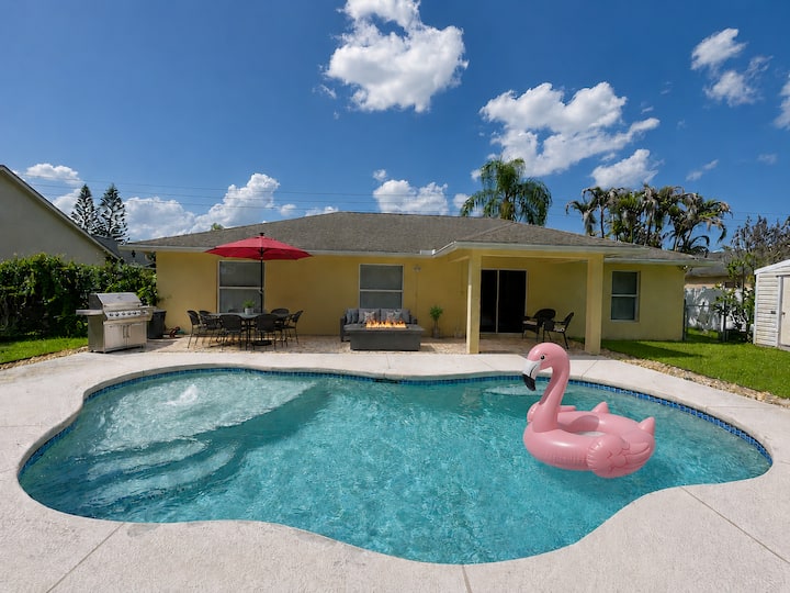 Private Tropical Pool Retreat - Port St. Lucie
