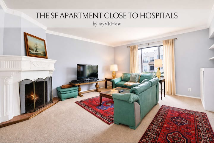 Beautiful Apt, Modern Kitchen, King Bed & Parking! - San Francisco, CA