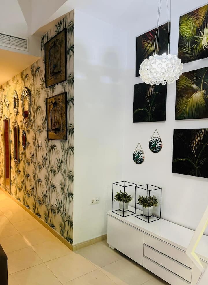 Design Apartment, With A Private Terrace Of 140 Meters 20 Meters From The Sea And Parking - Águilas