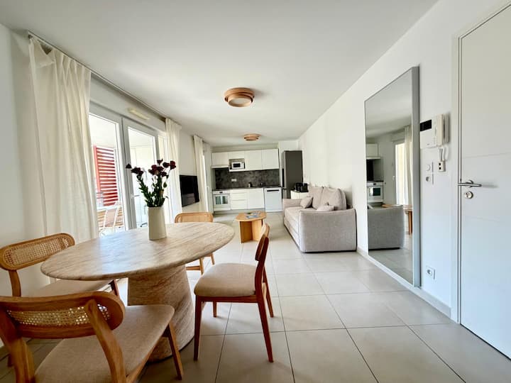 Riviera Bay- Garage -Clim/wifi- Hypercentre-plages - Saint-Raphaël