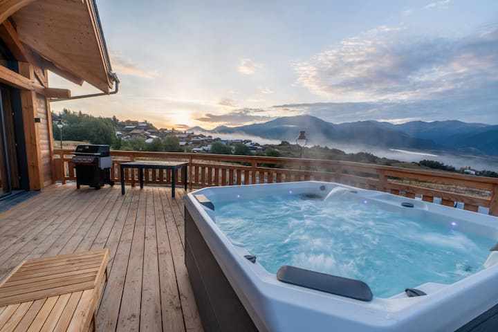 Mont Chalet 7 Ch 14 Pers Vue Montagnes Spa - Bolquère