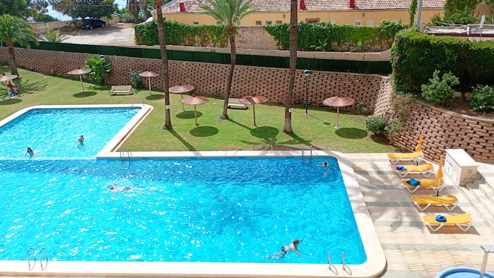 Apartamento Frente Al Mar Con Piscina - Calp