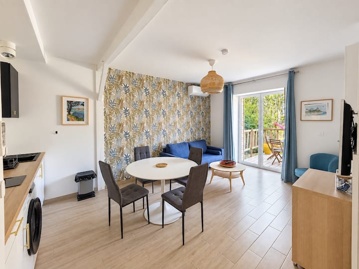 Maison 5 Pers Entre Saint-malo & Le Mont Avec Clim - Cherrueix