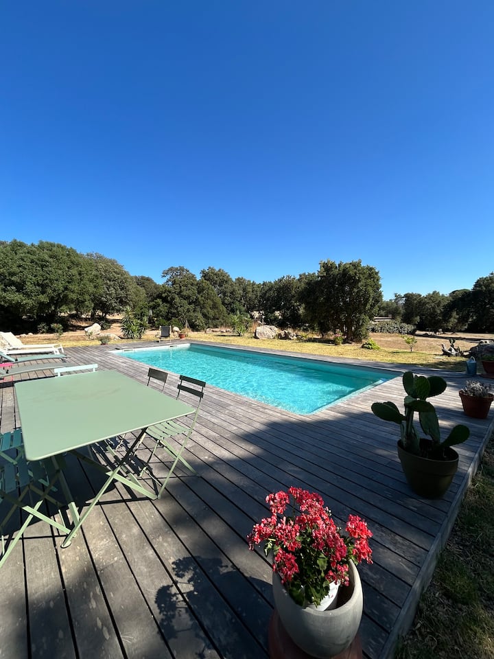 Superbe Villa Piscine - 3 Minutes Santa Giulia - Golfe de Santa Giulia