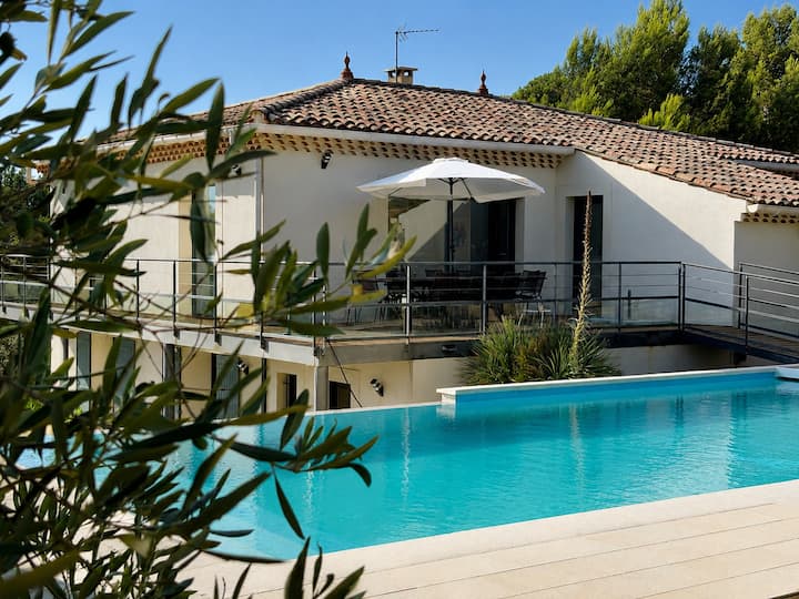 Lorée Des Fontaines, Bastide Avec Piscine 12 Pers - Pernes-les-Fontaines