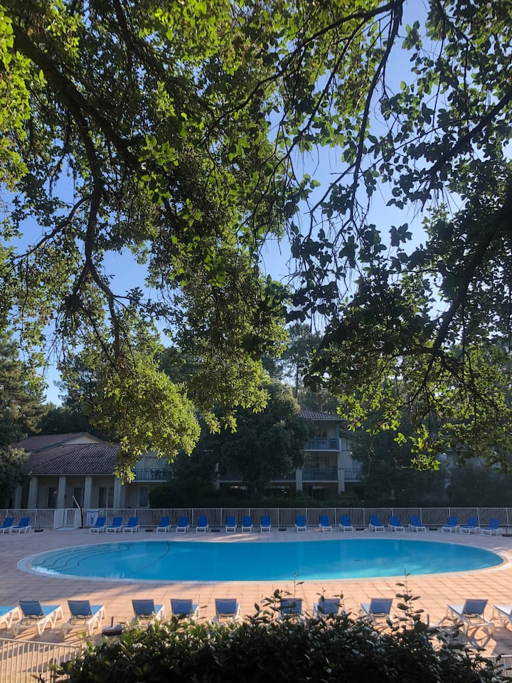 Agréable T2 à Soustons-plage (Plage/piscine/lac) - Plage de Messanges