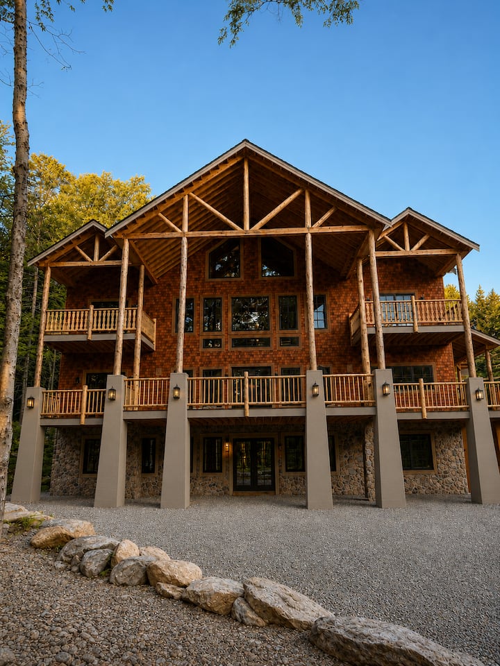 Luxury Stowe Retreat Sleeps 18 Hot Tub & Men Views - Vermont
