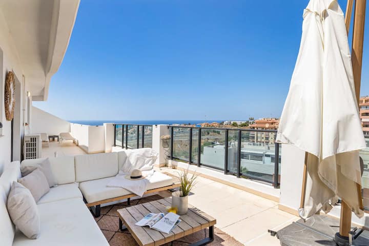 Riviera Ocean View Penthouse - Ref 97 - La Cala de Mijas