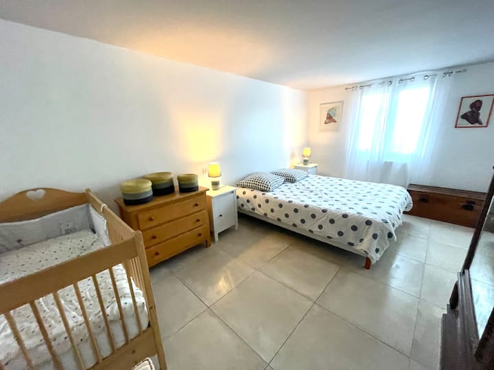 King 2 / Chambre Cosy à Calenzana / Départ Gr20 - Lumio